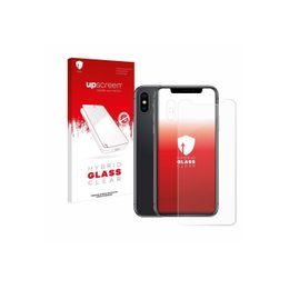 upscreen flexible Panzerglasfolie für Apple iPhone X (Display+Kamera)