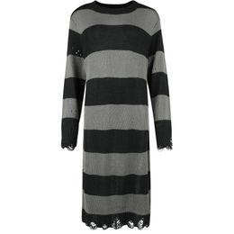 KIHILIST by KILLSTAR Within Souls Sweater Dress Langes Kleid schwarz grau in XL