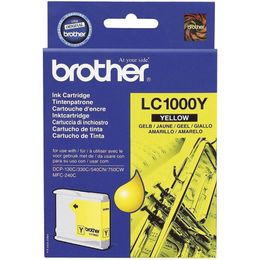 Fensterfolie Brother LC-1000 Y gelb
