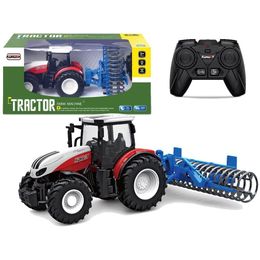 LEAN Toys Spielzeug-Traktor Farmtraktor Farm Landmaschine Bauernhof Landwirtschaft Spielzeug