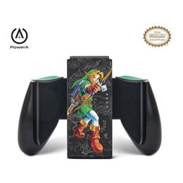 PowerA Joy-Con-Komfortgriff Hyrule-Scharfschütze, Nintendo Switch Controller Adapter, Mehrfarbig