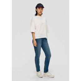 s.Oliver 5-Pocket-Jeans Jeans Betsy / Slim Fit / Mid Rise / Slim Leg / Baumwollstretch Nieten