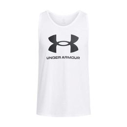 Under Armour® Funktionsshirt Herren Muskelshirt Sportstyle Tantop mit Logo