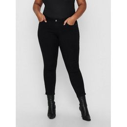 Only CARMAKOMA Skinny-fit-Jeans Skinny Jeans Dehnbare Denim Hose Plus Size CARKARLA 6035 in Schwarz