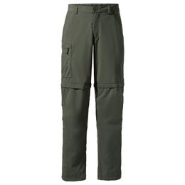 Vaude Funktionshose Men's Farley ZO Pants V (1-tlg) Grüner Knopf