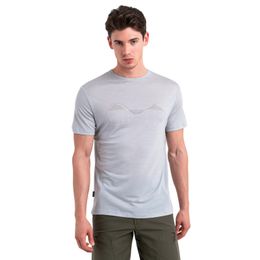 Icebreaker 125 Cool-Lite™ Merino Blend Sphere III T-Shirt Trail Climb - Mann - Ether - Größe XXL