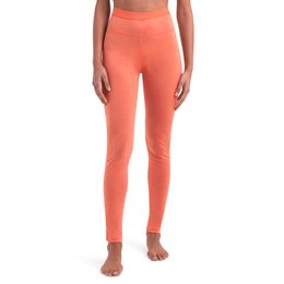 Icebreaker 125 ZoneKnit™ Merinomix Thermo-Leggings - Frau - Tang - Größe L