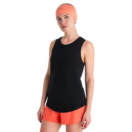 Icebreaker 125 Cool-Lite™ Merino Blend Sphere III Tanktop - Frau - Black - Größe L