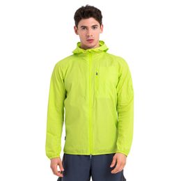 Icebreaker Shell+™ Merinomix Cotton Windbreaker - Mann - Hyper - Größe M