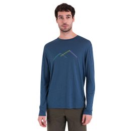 Icebreaker Merino 150 Tech Lite III Langarmshirt Peak Glow - Mann - Dawn - Größe L