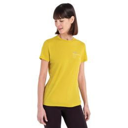 Icebreaker Merino 150 Tech Lite III T-Shirt Natural Run Club 2.0 - Frau - Lux - Größe XL