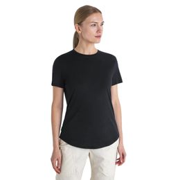 Icebreaker 125 Cool-Lite™ Merino Blend Sphere III T-Shirt - Frau - Black - Größe M