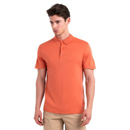 Icebreaker Merino 150 Tech Lite III Polo - Mann - Ember - Größe S