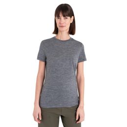 Icebreaker Merino 150 Tech Lite III T-Shirt - Frau - Gritstone Heather - Größe S