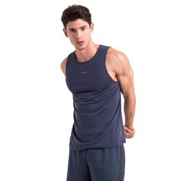 Icebreaker 125 Cool-Lite™ Merino Blend Speed Tanktop - Mann - Graphite - Größe XXL