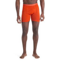 Icebreaker Merino Anatomica Lange Boxershorts - Mann - Molten - Größe S