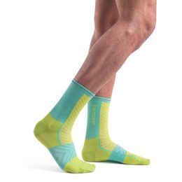 Icebreaker Merino Blend Run+ Ultralight Socken Crew - Mann - Hyper/aura - Größe M