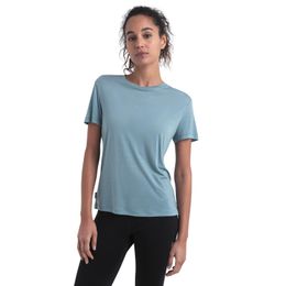 Icebreaker Merino Blend Core T-Shirt - Frau - Cloud Ray - Größe XS