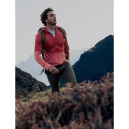 Icebreaker Merino Blend 200 Realfleece™ Descender Hoodie - Mann - Molten/ember - Größe L