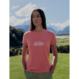 Icebreaker Merino 150 Tech Lite III T-Shirt IB Grown Naturally - Frau - Tang - Größe M