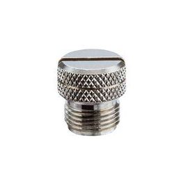 Amphenol LTW Wasserdichte Kappe, Schraubgewinde, M12x1, Steckverbinder der M-Serie, Kupferlegierung - CAP-WBDFSMA2