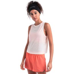 Icebreaker 125 Cool-Lite™ Merino Blend Speed Tanktop - Frau - Chalk - Größe M