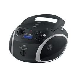 Grundig GRB 4000, CD-Player schwarz/silber, FM/DAB+ Radio, CD-R/RW, Bluetooth Tuner: FM (UKW), DAB, DAB+ Netzwerk: Bluetooth