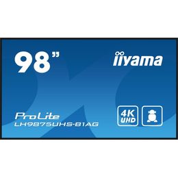 iiyama ProLite LH9875UHS-B1AG Signage Display 247.7cm (97.5 Zoll)