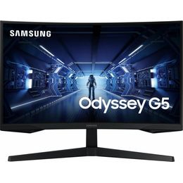Samsung Odyssey G5 C27G55TQBU Curved Gaming Monitor 68cm (27 Zoll)