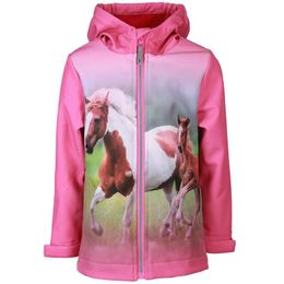 SALT & PEPPER Salt & Pepper - Softshelljacke HORSES in pearl pink, Gr.116