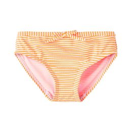 name it - Badehose NMFZILINE mit Schleife in orange pop, Gr.74/80