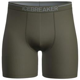 Icebreaker - Anatomica Long Boxers - Merinounterwäsche Gr M oliv