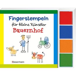 Bassermann Fingerstempeln für kleine Künstler - Bauernhof - Norbert Pautner, Kartoniert (TB)