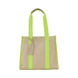 Tom Tailor Denim Damen Alani Shopper, beige, Uni, Gr. ONESIZE