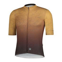 Shimano BREAKAWAY Short Sleeve Jersey, Mustard Yellow