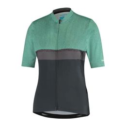 Shimano Woman's SUMIRE Short Sleeve Jersey, Transparent Green