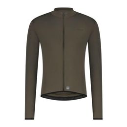 Shimano VERTEX Thermal Long Sleeve Jersey, Moss Green
