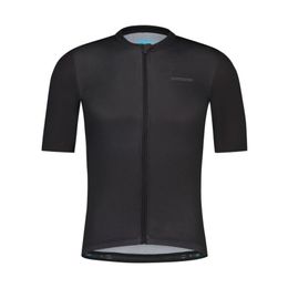 Shimano ARIA Short Sleeve Jersey, Black