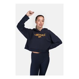 Lonsdale Frauen Kapuzensweatshirt Cropped Oversize QUEENSCLIFF