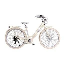 MBM Elektro-Citybike VICTORIA LADY 28 Zoll &ndash; BEIGE SAHARA