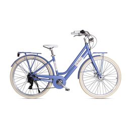 MBM Elektro-Citybike VICTORIA LADY 28 Zoll &ndash; BLU CAPRI
