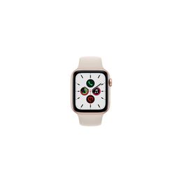 Apple Watch SE 1.Gen GPS 2020 40mm Smartwatch Gold Alu Sportband Beige