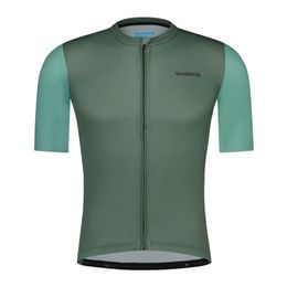 Shimano ARIA Short Sleeve Jersey, Restore Green