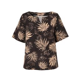 TATUUM Bluse 'MATYLDANA' Damen Gr&ouml;&szlig;e S beige / braun / schwarz