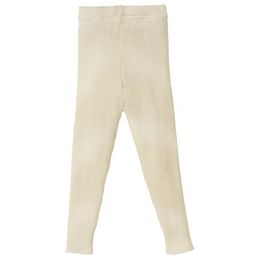 Disana - Kid's Strick-Leggings Light - Leggings Gr 74/80 beige