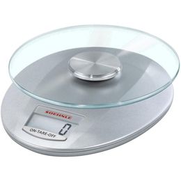 Kwd Roma silver Digitale Küchenwaage digital Wägebereich (max.)=5 kg Silber - Soehnle