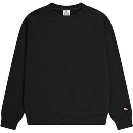 Champion® Sweatshirt, Logo-Patch, für Damen, schwarz, L