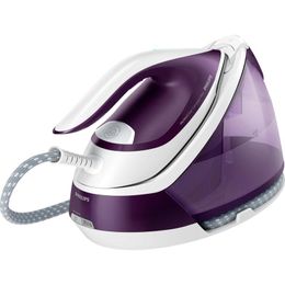 Philips - PerfectCare Compact Plus GC7933/30 Dampfbügelstation 2400 w Lila, Weiß