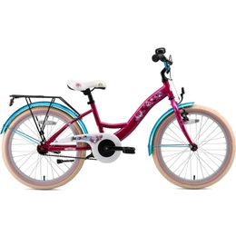 Jugendfahrrad Bikestar Fahrräder Gr. 29 cm, 20 Zoll (50,80 cm), lila Kinder Alle Fahrräder