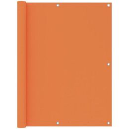Balkon-Sichtschutz Orange 120x300 cm Oxford-Gewebe Vidaxl Orange